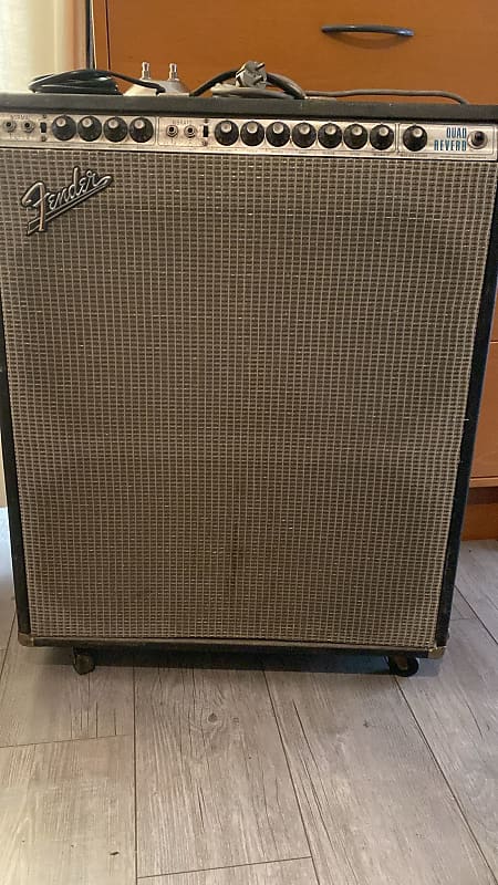 Fender Quad Reverb Fender Vintage Silverface Amps 1972 à 1976 | Reverb