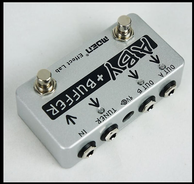 Moen A-B-Y Box + Buffer with Tuner Out Option Nice Fast U.S. | Reverb