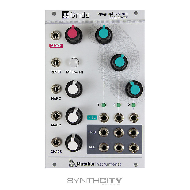 Mutable Instruments Grids - Topographic Drum Sequencer | Reverb