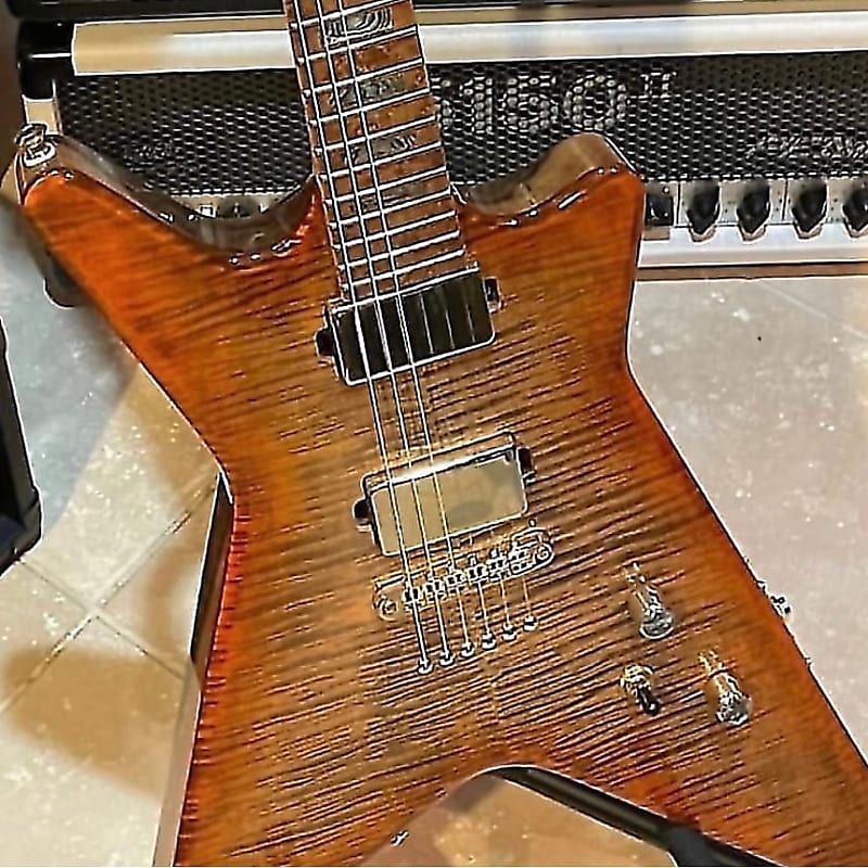 Kiesel V220 2017 Trans Orange Cali Burst w/OHSC | Reverb