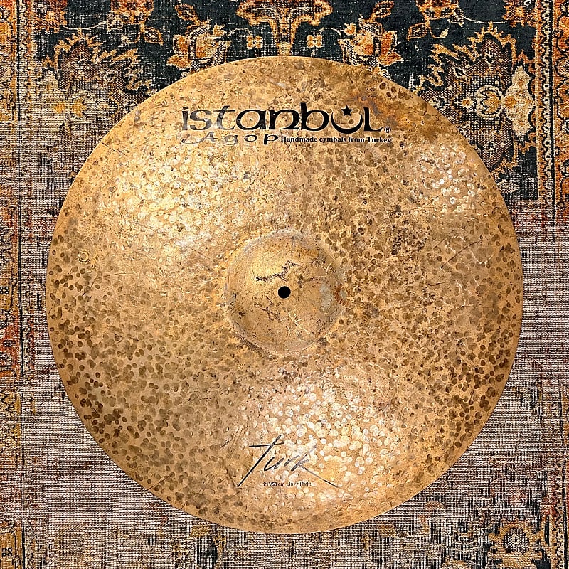 VIDEO! THIN DARK Istanbul AGOP TURK 21" Jazz Ride Only 1991 g | Reverb