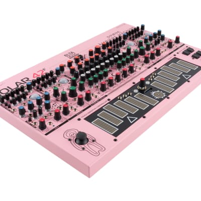 Elta Music Solar 42F Ambient Machine Drone Synthesizer (Pink) | Reverb