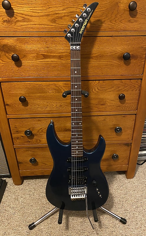 Kramer Striker 600ST Electric Guitar 1986-87 Blue w/ Hard | Reverb