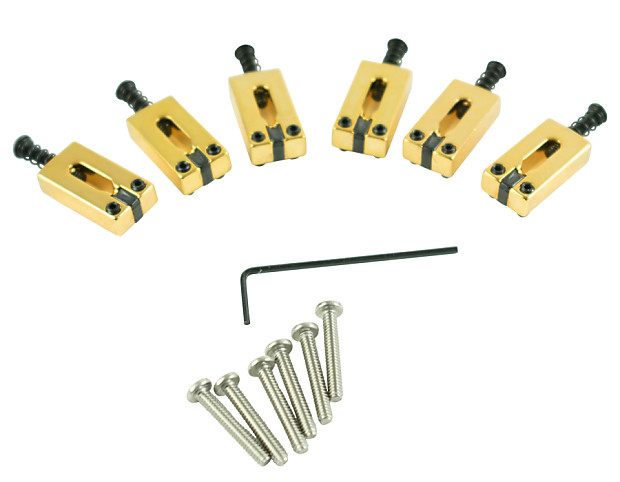 Graph Tech String Saver Gold Classic Fender Strat & Tele | Reverb