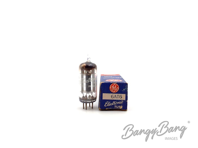 Vintage General Electric 6AT6/EBC90/CV452 Duplex-diode | Reverb