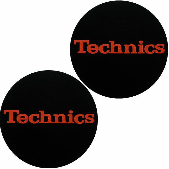 Slipmat Factory Technics 12" Vinyl Record Slipmats (pair, | Reverb
