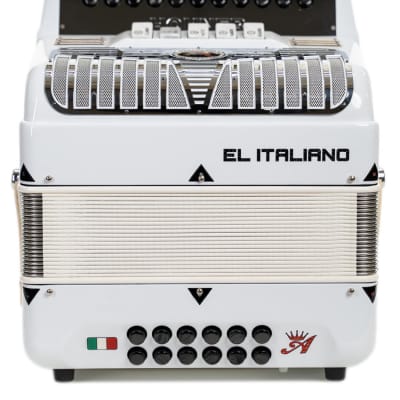 NEW Red Hohner Anacleto El Italiano III S Diatonic Accordion | Reverb