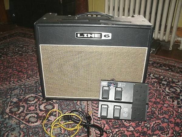Line 6 Flextone III Modeling Combo Amp with Foot Switch and | Reverb