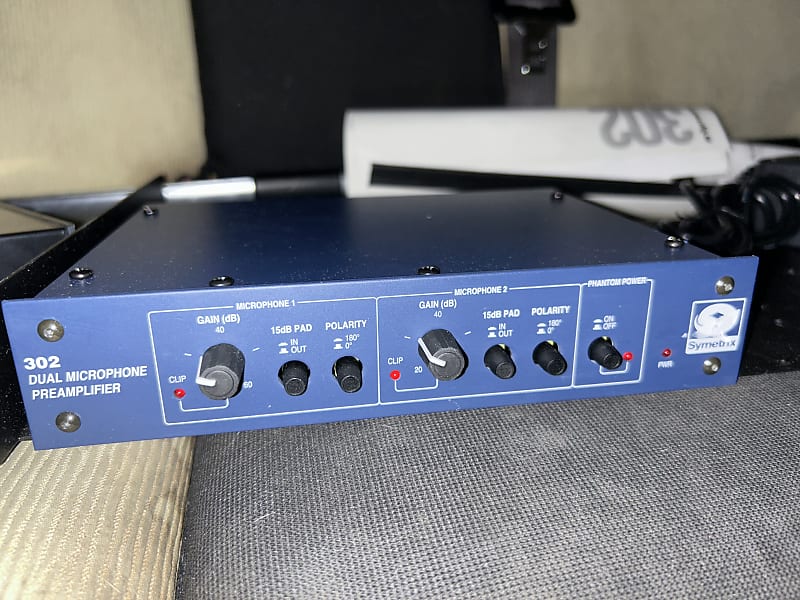 Symetrix 302 Dual Microphone Preamp | Reverb