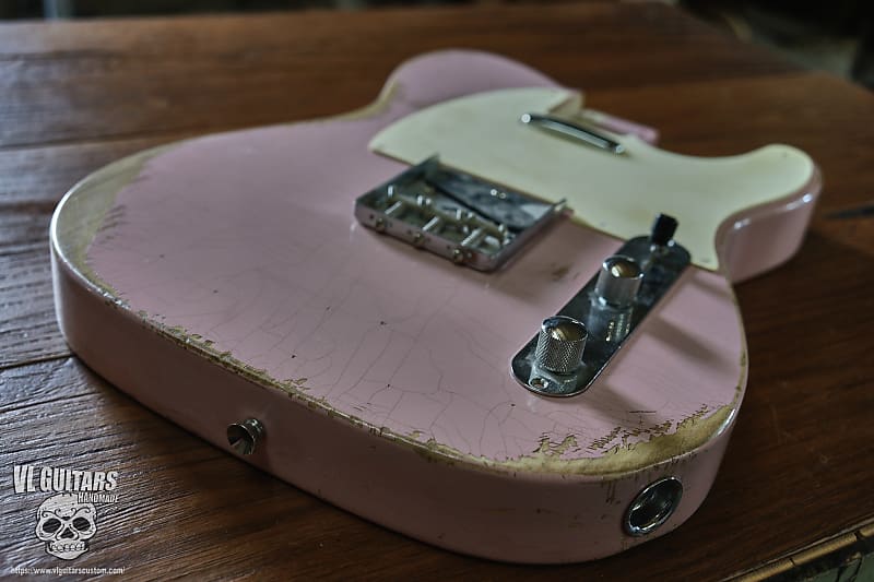 Telecaster 50's Shell Pink Relic Body (Very rare) | Reverb