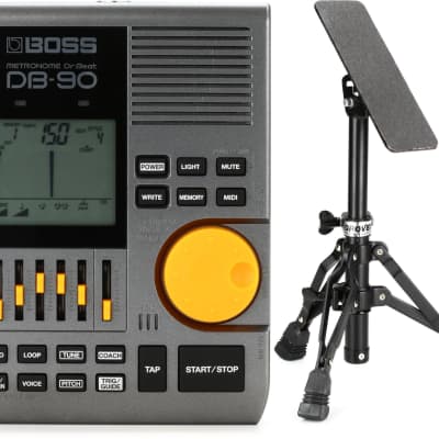 Boss DB-90 Dr. Beat Metronome with Tap Tempo Bundle with | Reverb