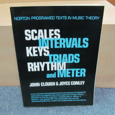 Scales Intervals Keys Triads Rhythm and Meter by John Clough | Reverb