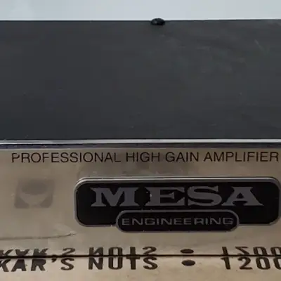 RARE! Mesa Professional High Gain Amplifier Switch Rack Mount | Reverb