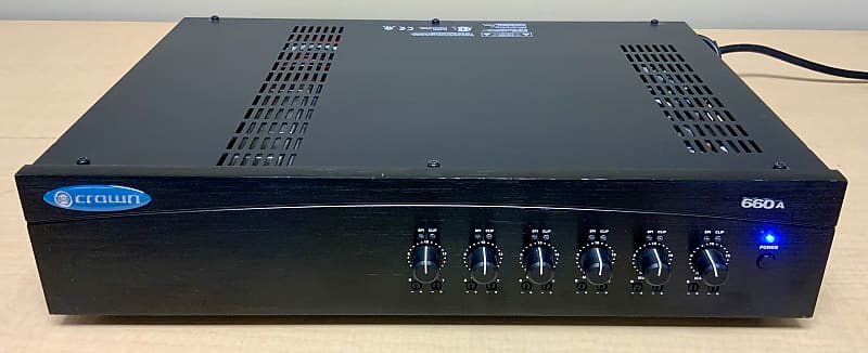 Crown 660A 2000s - Black | Reverb