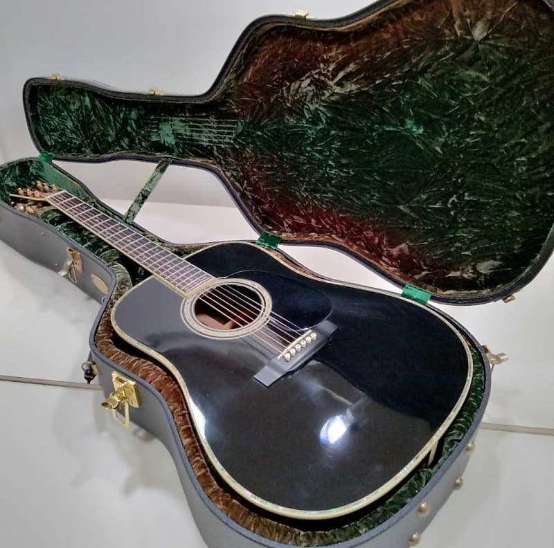 Martin D-42 JC Johnny Cash Limited 1999 - Black Signature | Reverb