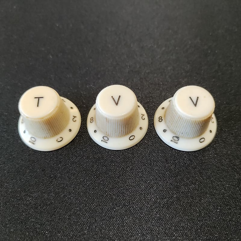 Vintage 60's Teisco-style Japanese Guitar Knobs | Reverb
