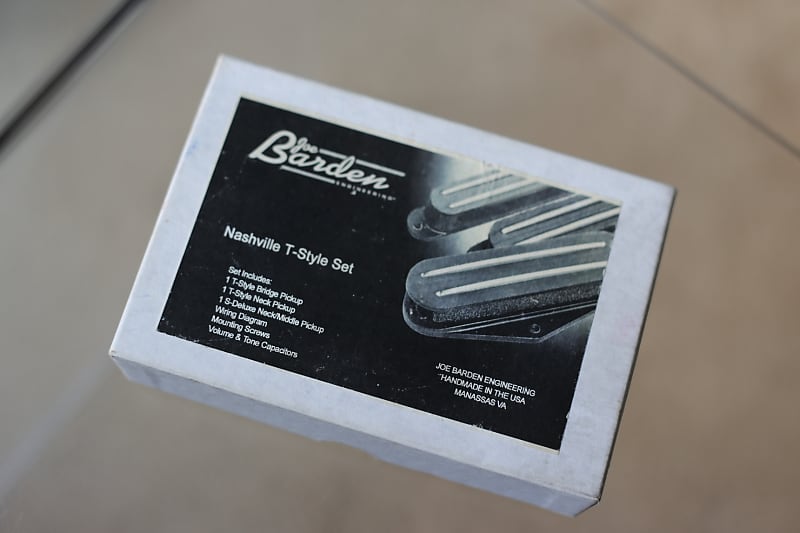 Joe Barden Engineering Nashville T-Style Telecaster Pickups | Reverb