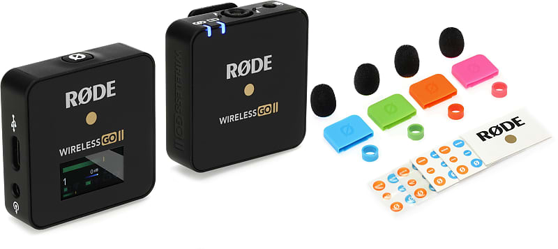 Rode Wireless GO II Single Channel Wireless Microphone System | Reverb