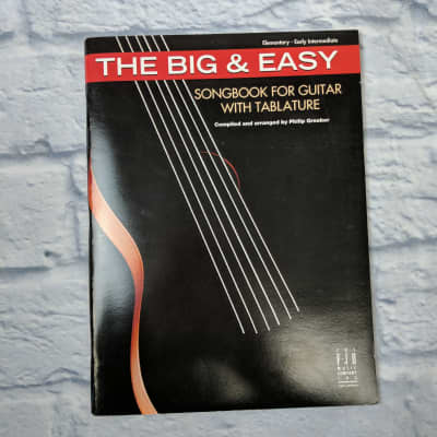 Fjh Music The Big & Easy Songbook For Guitar With Tablature | Reverb