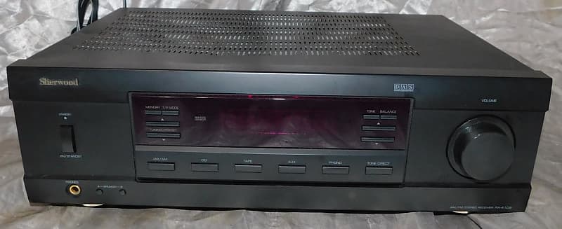 Sherwood RX-4109 stereo receiver with phono input | Reverb
