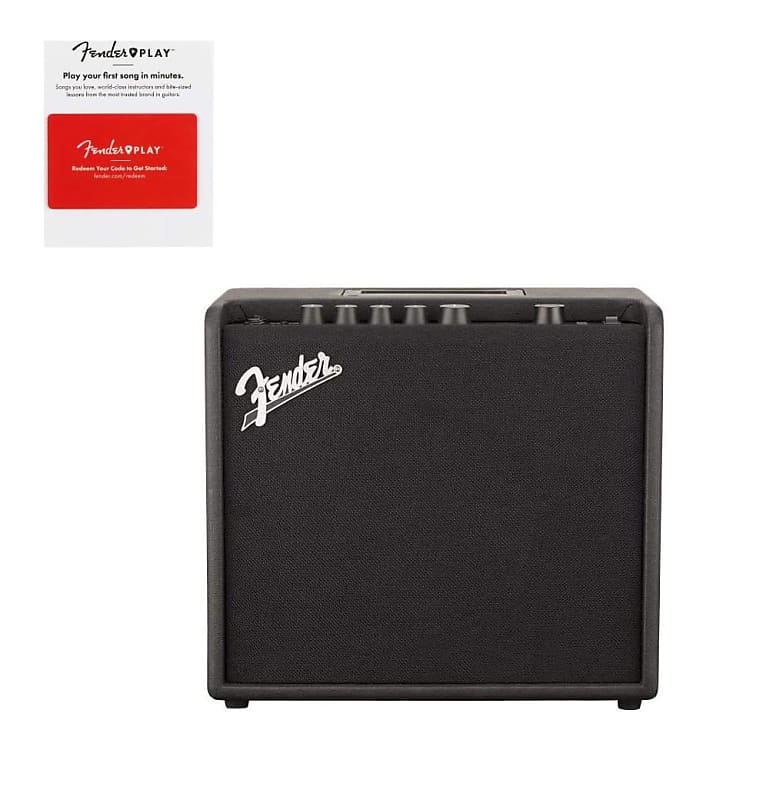 Fender Mustang LT25 1x8 25 Watt Guitar Modeling Amplifier | Reverb
