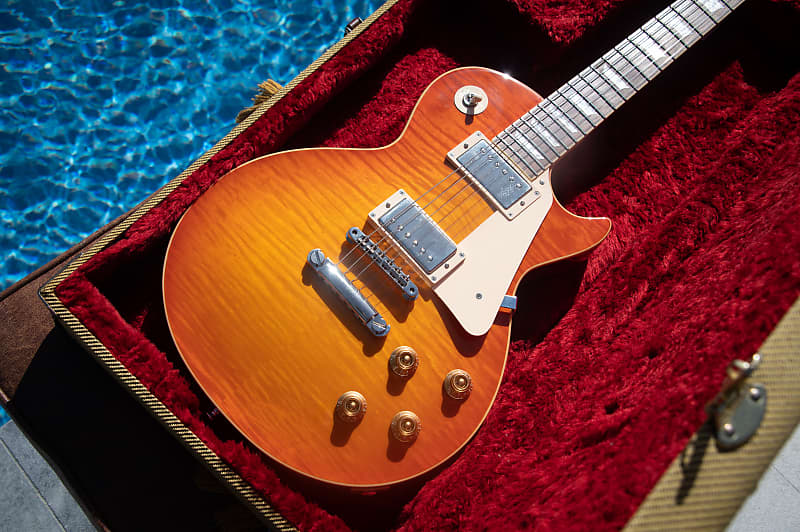 2022 Edwards by ESP E-LP-125SD-VHB - Gibson Open Book | Reverb France