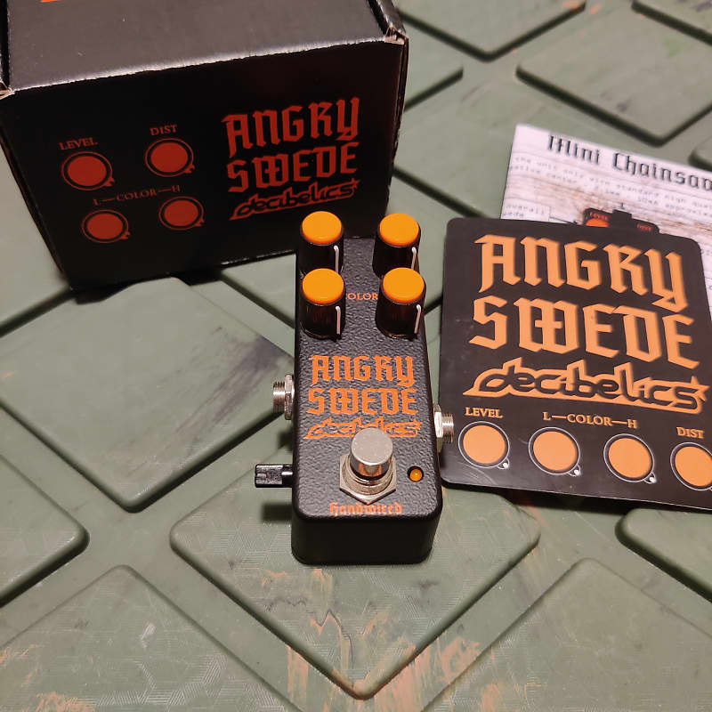Decibelics Angry Swede V2 - Hammered Black | Reverb