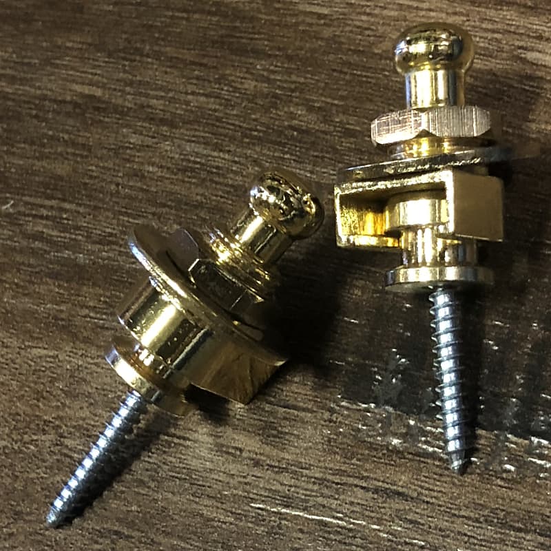 SGM Security Strap Locks Gold | Reverb