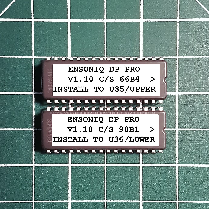 Ensoniq DP Pro OS v1.10 EPROM Firmware Upgrade SET / Brand | Reverb