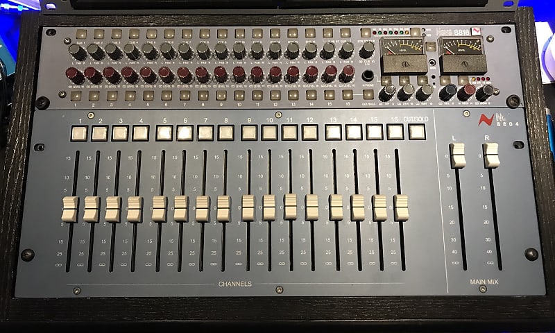 Neve 8816 Summing Mixer & 8804 Fader Pack | Reverb