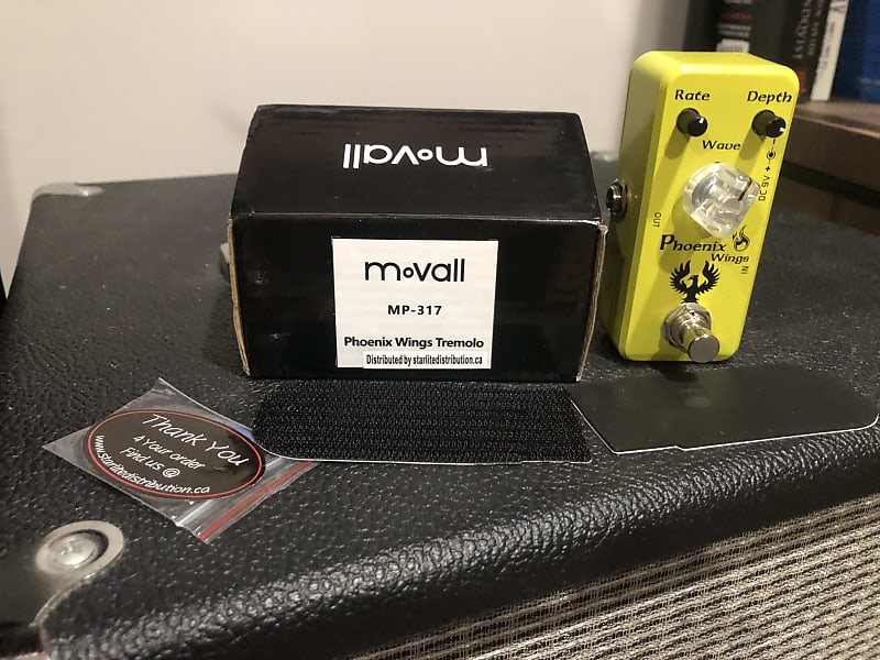 Movall Audio MP-317 Phoenix Wings Tremolo - Yellow | Reverb