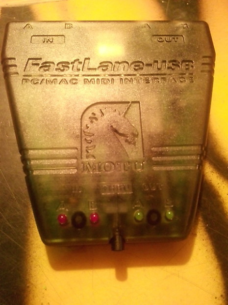 MOTU Fastlane 2015 Black | Reverb