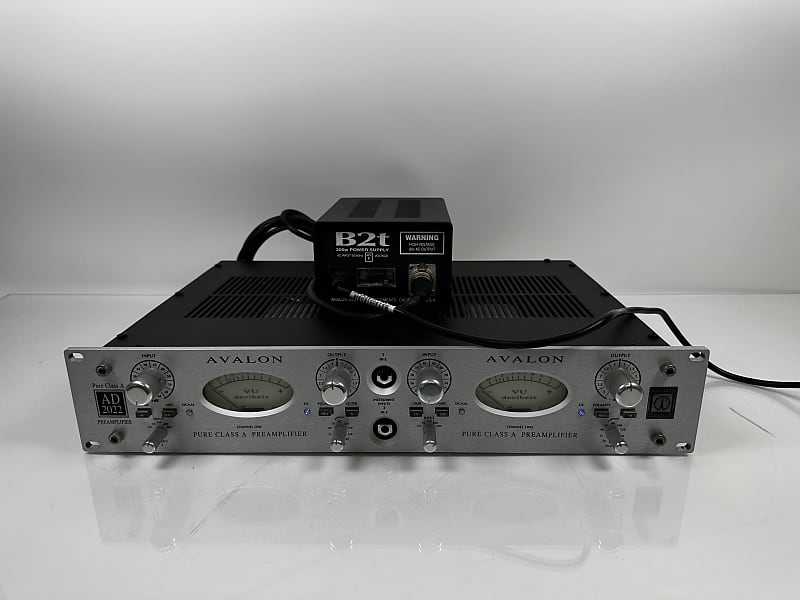Avalon AD2022 Dual Channel Microphone Preamp | Reverb
