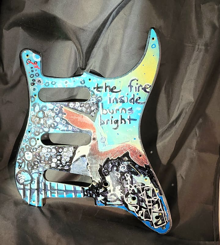 Pick Guard Art by Michael Jacobson | Reverb