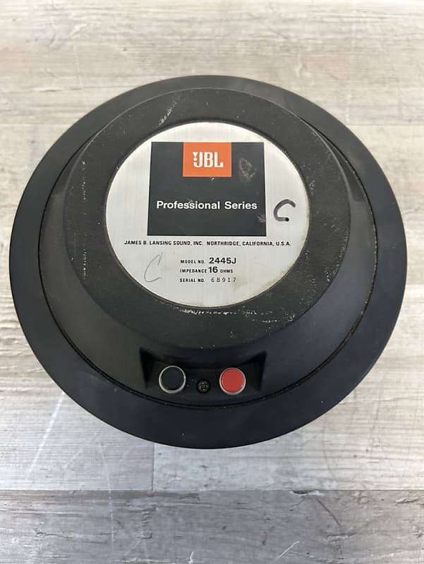 JBL 2445J 2" 16ohm Compression Driver | Reverb