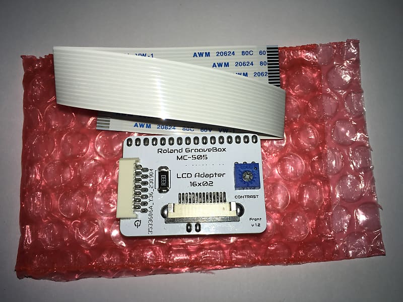 Roland MC-505 (16x02) LCD replacement screen adapter with | Reverb