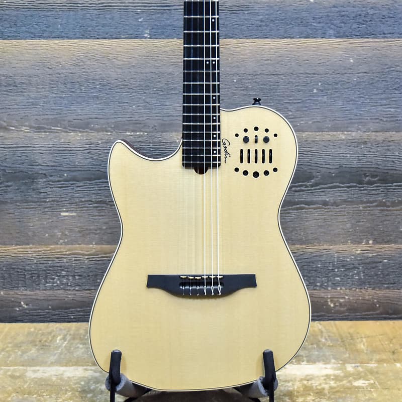 Godin Multiac Nylon SA Natural HG "B-Stock" Electro-Classical | Reverb