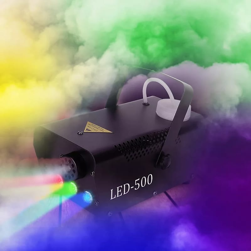 400W Fog Smoke Machine Rgb Color Led Dj Party Smoke Fogger | Reverb