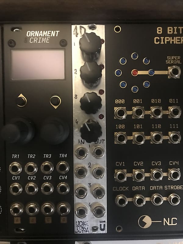 Uoki-Toki Custom 4D 4x exponential decay envelope generator's | Reverb