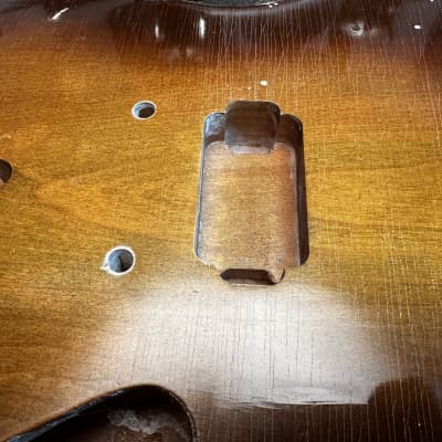 Mulholland Mod Reverse Jazzmaster body, single humbucker rout | Reverb