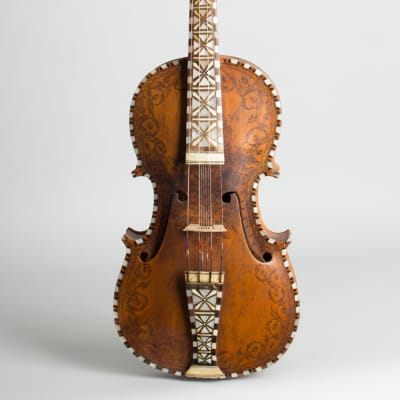 Asmund Sandland Hardingfele or Hardanger fiddle c. 1919 light | Reverb