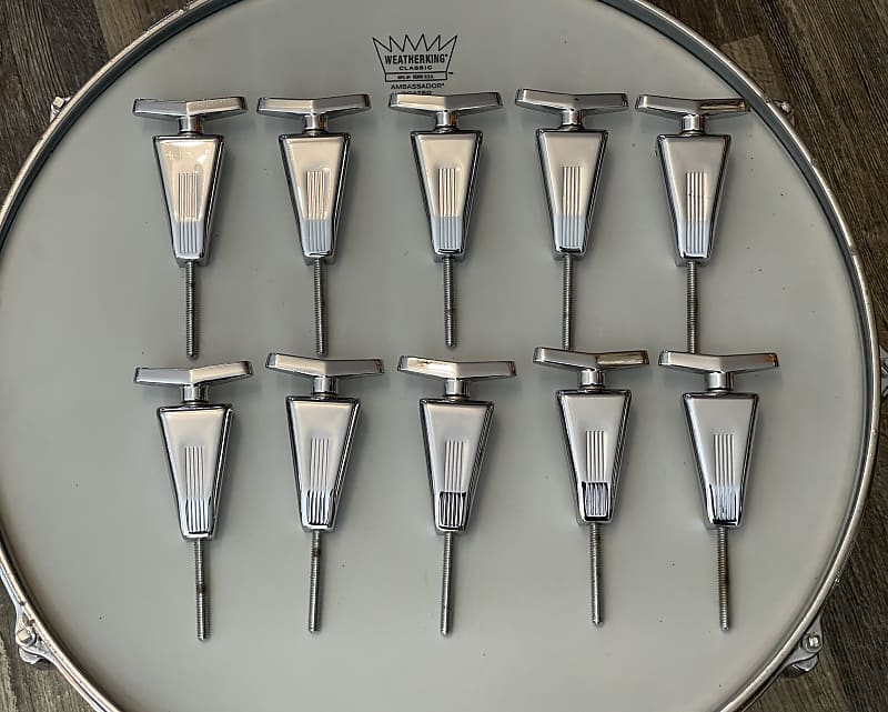 Set of 10 Sonor Signature Lite Bass Drum T-rods & Claws | Reverb