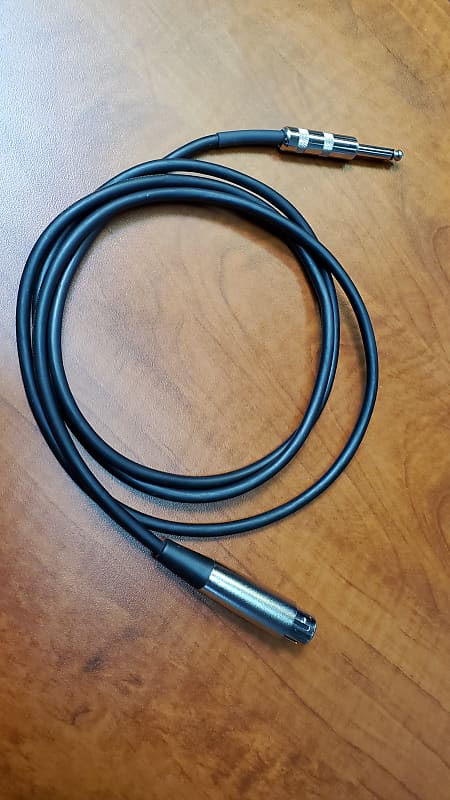 High Pro Unbalanced Microphone Cable 9' XLR - TS Black | Reverb