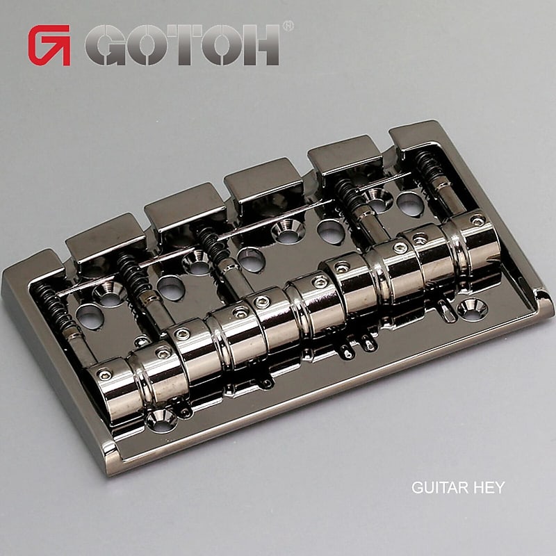 NEW Gotoh 404SJ-5 5-String Bass Bridge MULTI TONAL Steel | Reverb