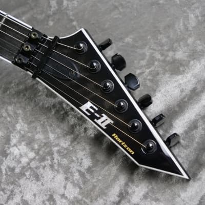 ESP E-II HORIZON FR-II See Thru Black Sunburst [Made in | Reverb