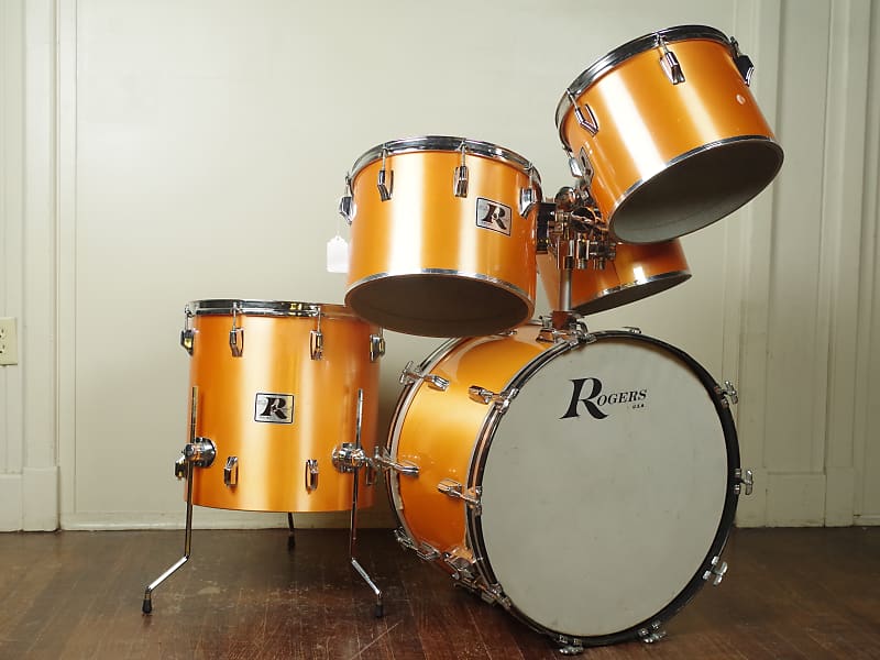 Rogers Big R Concert Tri-tom Drum Kit 1976 | Reverb
