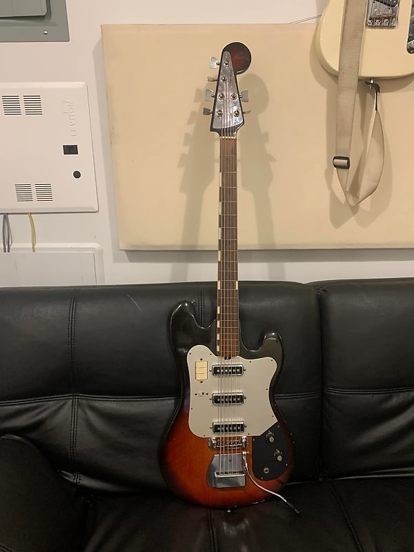 Teisco YB-6 Baritone Guitar | Reverb