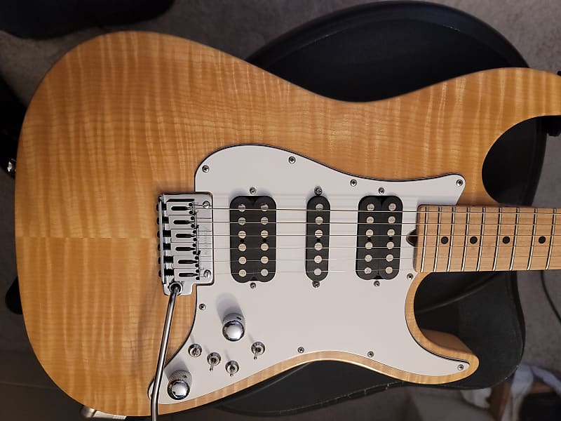 Tom Anderson Hollow Drop Top Classic 2000 natural "flametop"! | Reverb