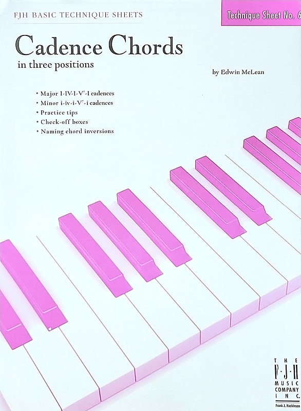 Cadence Chords in Three Positions - Technique Sheet No. 6 | Reverb