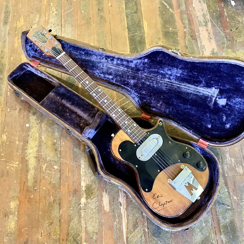 Magnatone Mark III electric guitar c 1950’s Mahogany original | Reverb